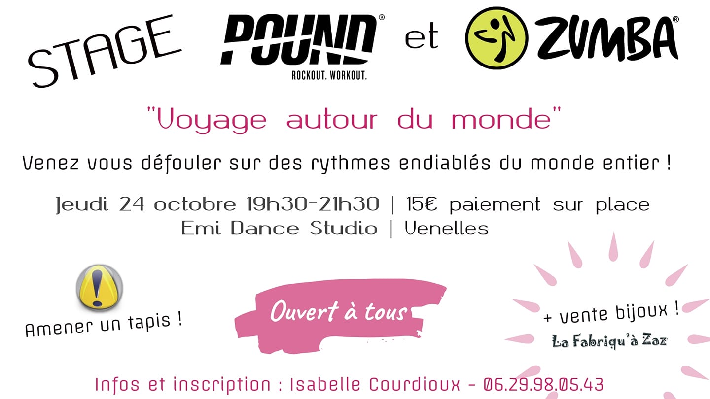 stage POUND et ZUMBA